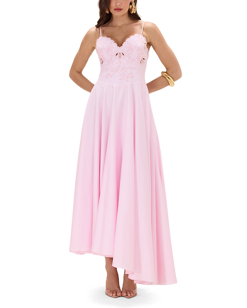 PATBO Patbo Tricoline Lotus Maxi Dress